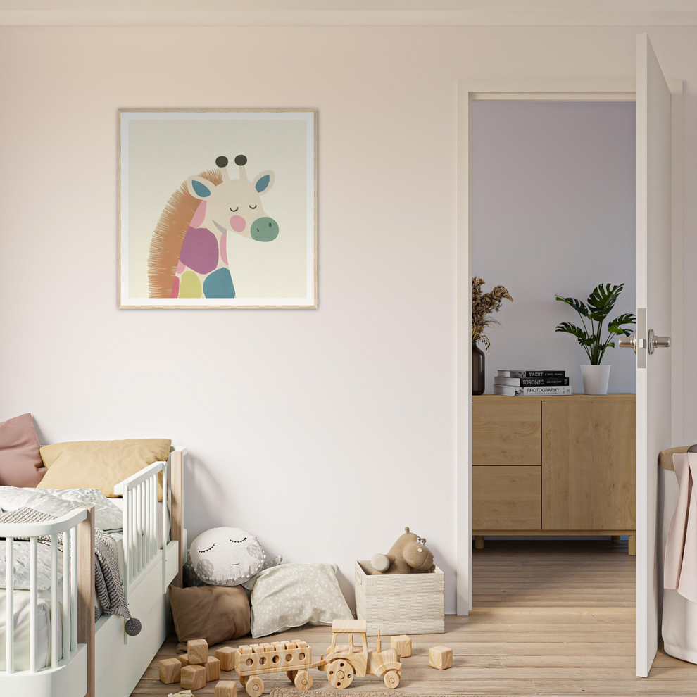 Giraffe Tranquil Triptych Wall Art – SPECIAL EDITION ART™
